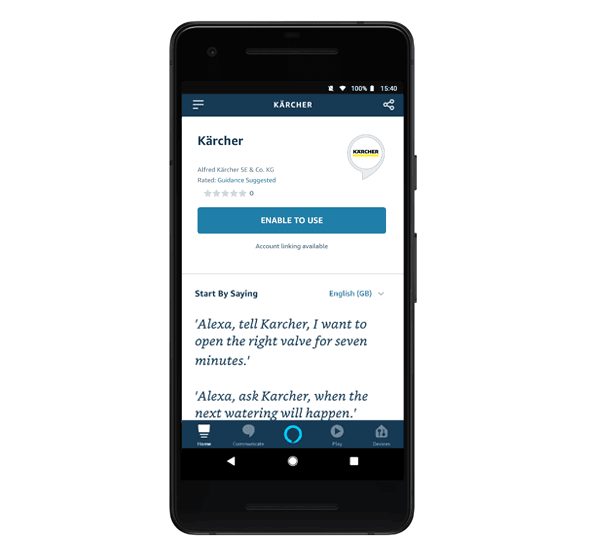 Kärcher Alexa Skills | Kärcher